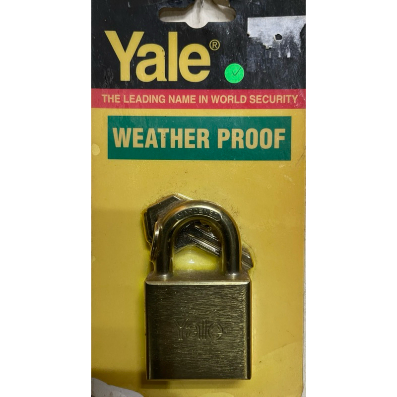 Yale Solid Chrome Brass Padlock V640CP 40mm | Shopee Malaysia