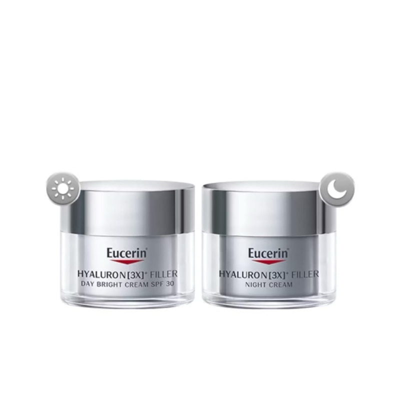 Eucerin(100%AuthenticMade in Poland) 3x Filler Day/Night Cream 50ml SPF ...