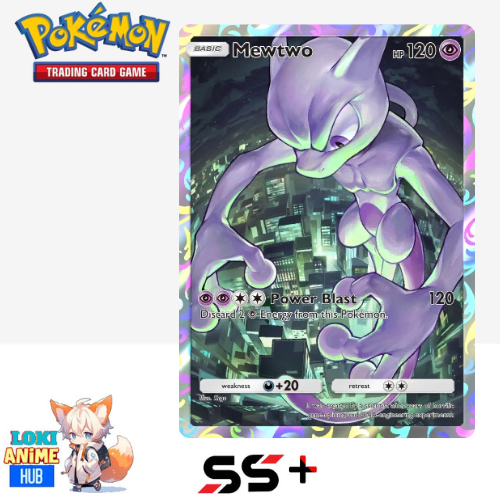 Mewtwo Promo A #10 Art Rare SAR SIR AA Pocket tcg Physical card Gred ...