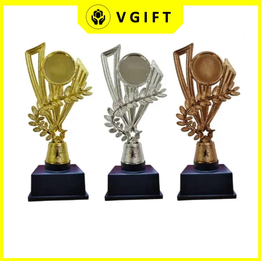 Victoria Laurel Plastic Trophy Screw Medal (Hadiah Sukan Sekolah Dan ...