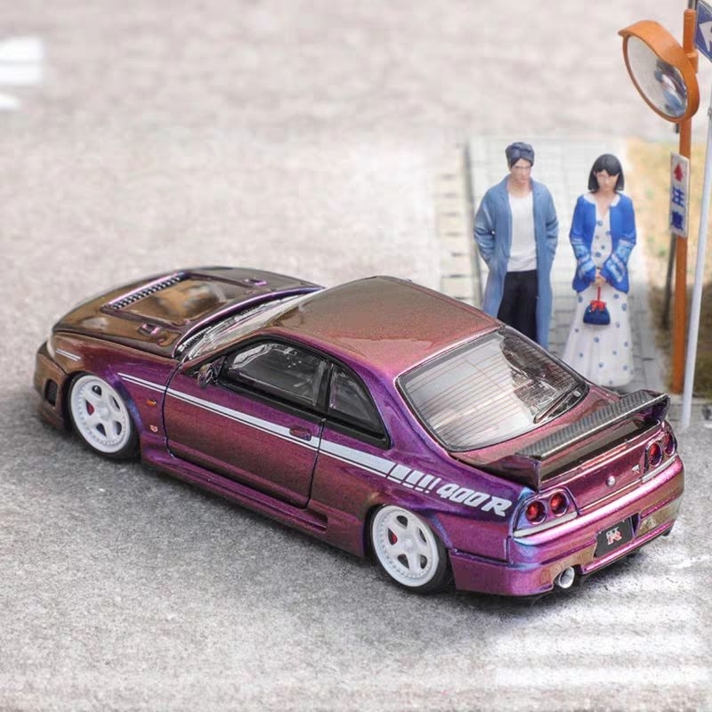 Focal Horizon 1/64 Nissan GTR R33 Nismo 400R (Magic Purple) | Shopee ...