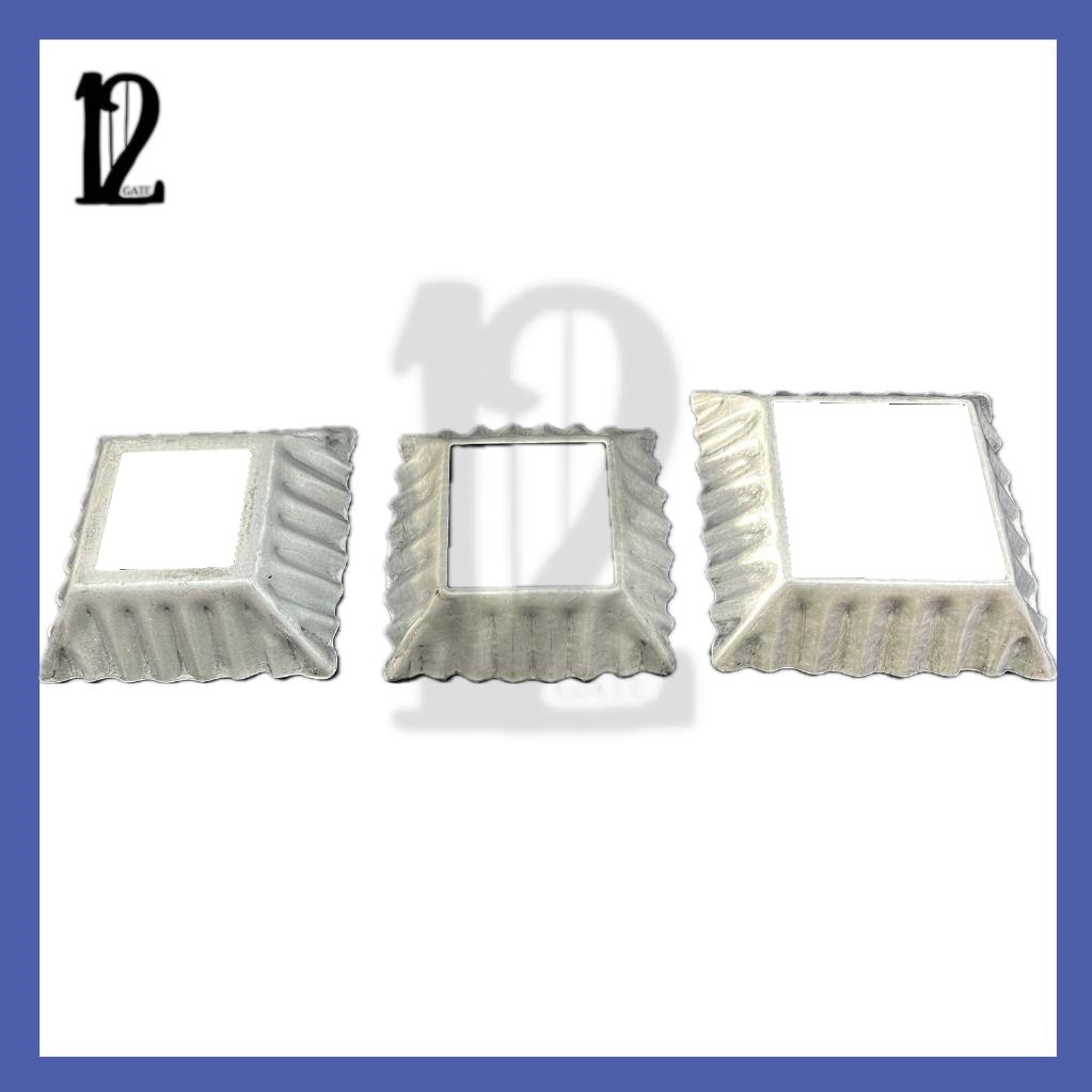 CAPPING BESI / MILD STEEL CAPPING / WROUGHT IRON CAP / COVER BESI ...