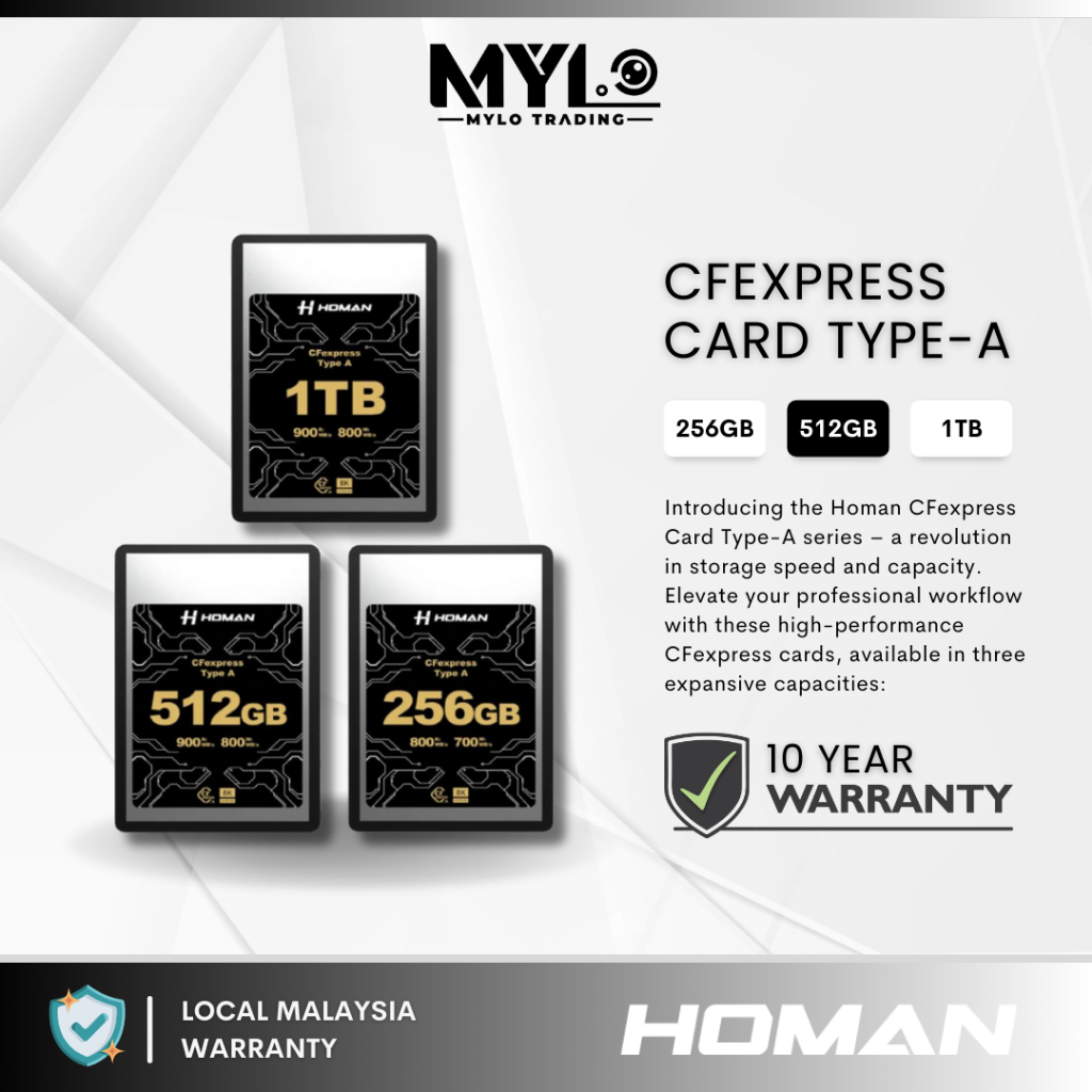 (READY STOCK) - Homan CFexpress Card Type-A For Sony Camera | Max Speed ...