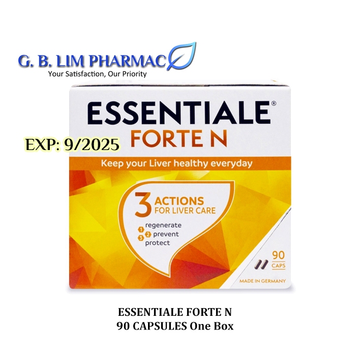 Essentiale Forte N 90 Capsules One Box (EXP: 30-Sep-2025) | Shopee Malaysia