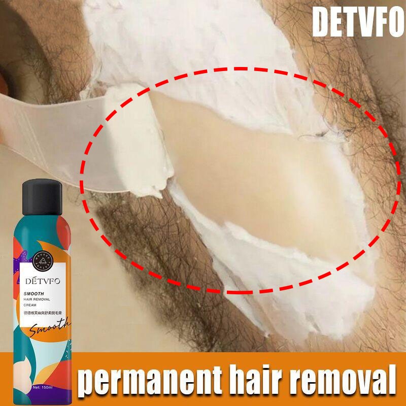 DETVFO hair removal spray mild painless hair removal without black spots armpit leg armpit hair ...