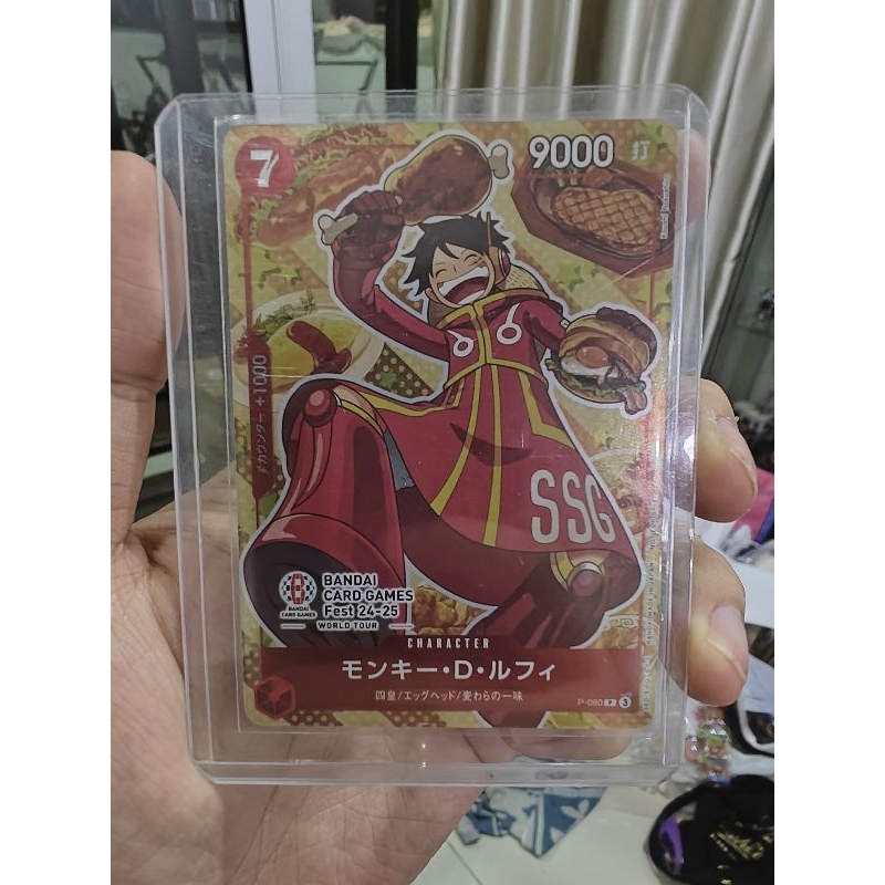 One Piece OPTCG Bandai Card Games Fest 24-25 BCF Promo P-080 Luffy ...