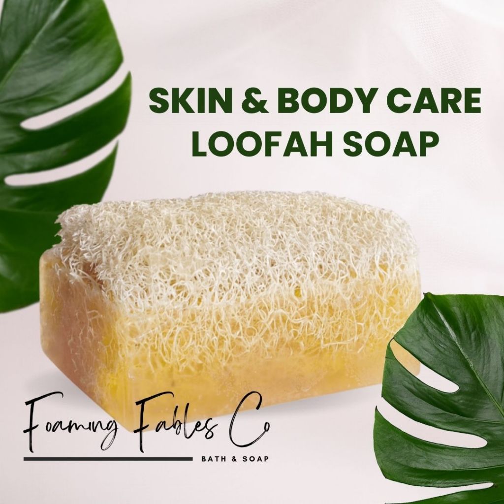 Foaming Fables Co I LOOFAH SOAP I Face & Body Soap/Sabun 100gr | Shopee ...
