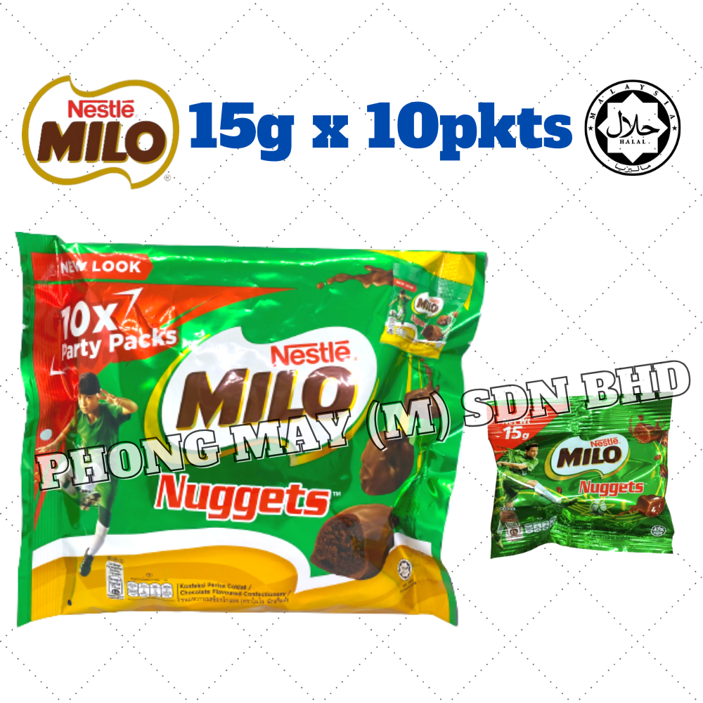 MILO NUGGETS [15G*10PKTS] NESTLE MILO NUGGETS PARTY PACK | Shopee Malaysia