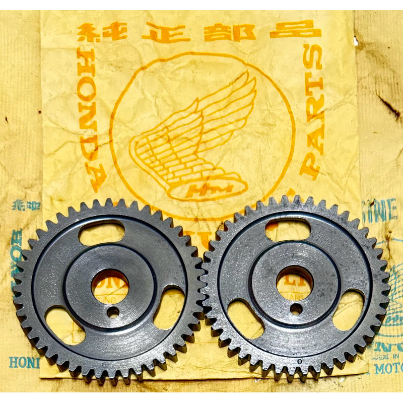 NOS Honda C100/C102/C110/C105T Cam Chain Gear (Cast Iron)(6.5mm)(1 pc)P ...