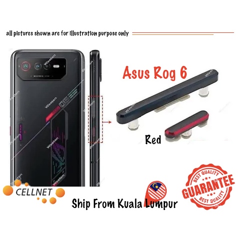 [Cellnet] Asus Rog 6 / Rog 6 Pro / Rog 6D Ultimate On Off Volume Button ...