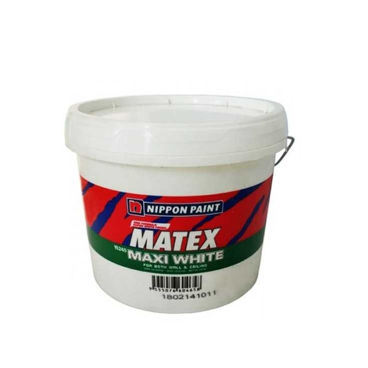 MKR Nippon Paint Super Matex Paint Maxi White 7L Wall Paint Wall ...