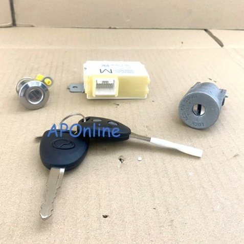 Perodua Axia Key Set (Full Set)(O)(With Immobilizer)(K69005-bz841 ...