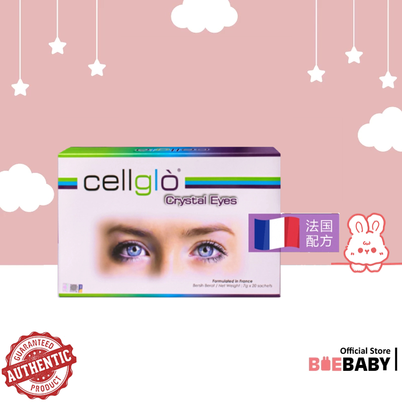 【BUY 3 FREE 1】Ready Stock Cellglo Crystal Eyes 水晶眼睛 100% 正品 original 7克 ...