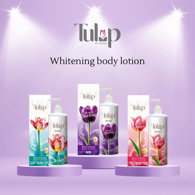 Tulip Whitening Body Lotion 450ml | Shopee Malaysia