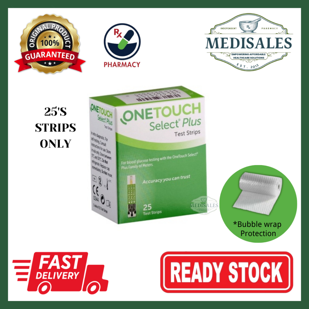 ONE TOUCH SELECT PLUS SIMPLE GLUCOSE METER SYSTEM (WITH OR WITHOUT TEST ...