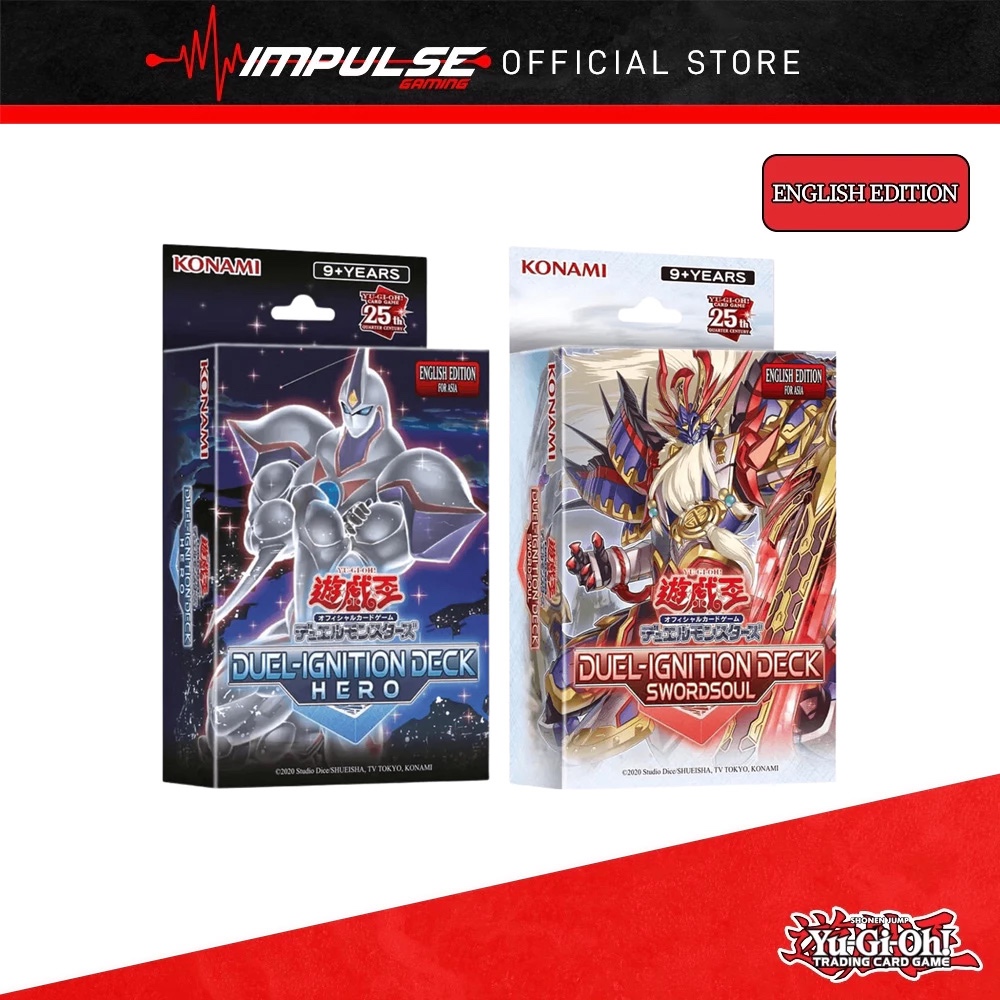 Yu-Gi-Oh Ocg | Yugioh Tcg Structure Deck / Duel Ignition Deck: Hero, Swordsoul, Salamangreat ...