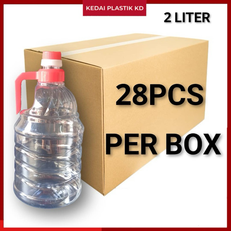 28pcs 2Liter BOTOL MINYAK / JUS MURAH DAN TEBAL !!! | Shopee Malaysia