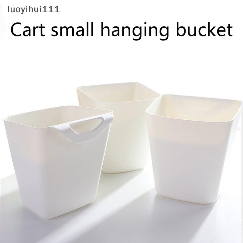Household Back Hanging Plastic Storage Basket Kitchen Bathroom Mini ...