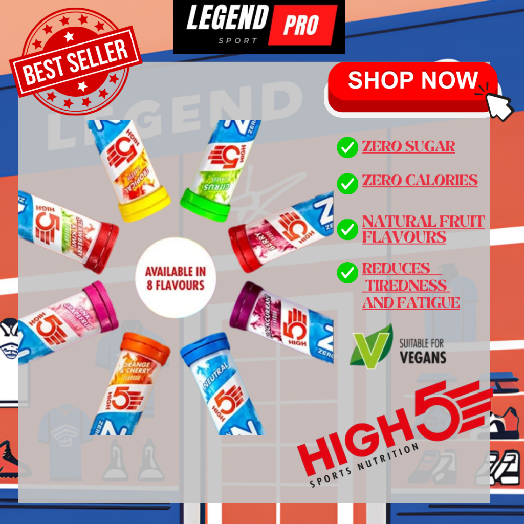 💥💥High5 Zero 20 tablets Electrolyte Drink for Trail Running / Marathon ...