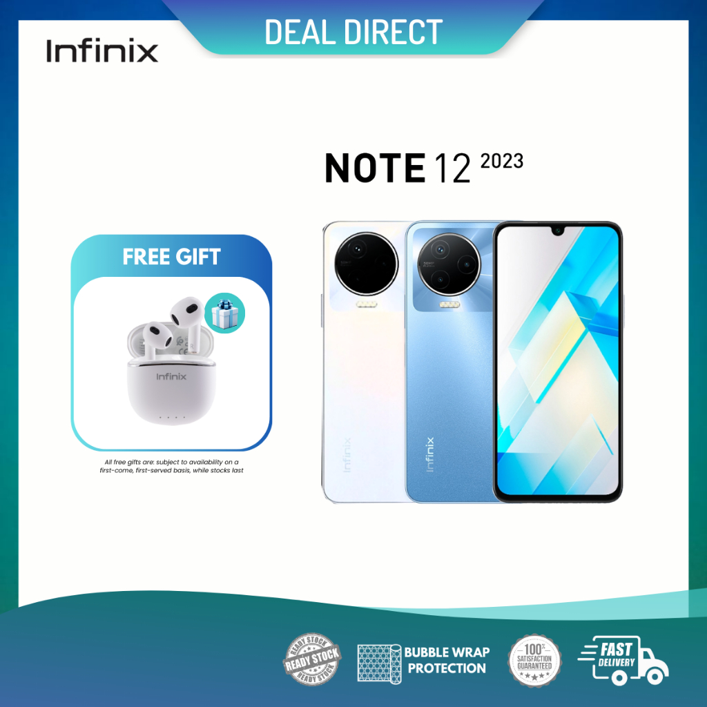 Infinix Note 12 2023 G99 (8+256GB) MediaTek Helio G99 Smartphone ...