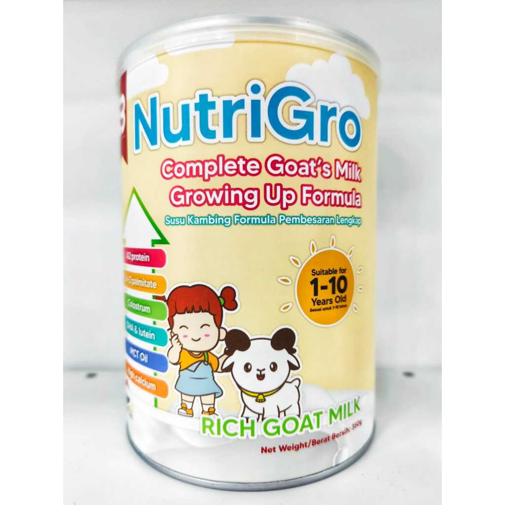 NUTRIGRO GOAT MILK POWDER 350G | Shopee Malaysia