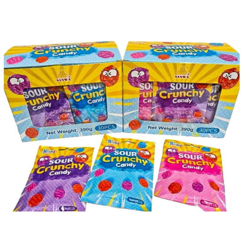 Sour Crunchy Candy 30pcs(HALAL) | Shopee Malaysia