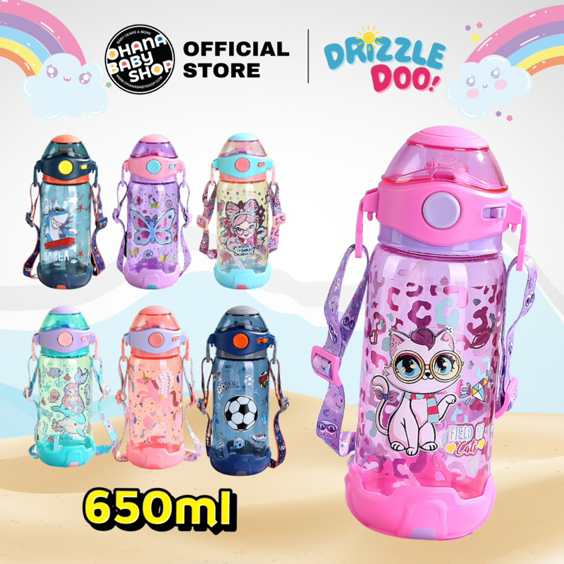 DrizzleDoo! Wonder Bottle | Kids Straw Drinking Water Bottle | Botol Air Minum Kanak-Kanak ...