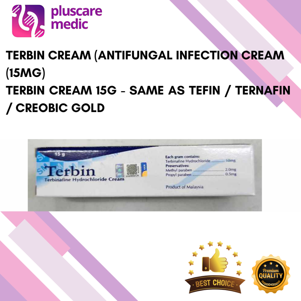 Terbin Cream - Antifungal Cream (15mg) | Shopee Malaysia