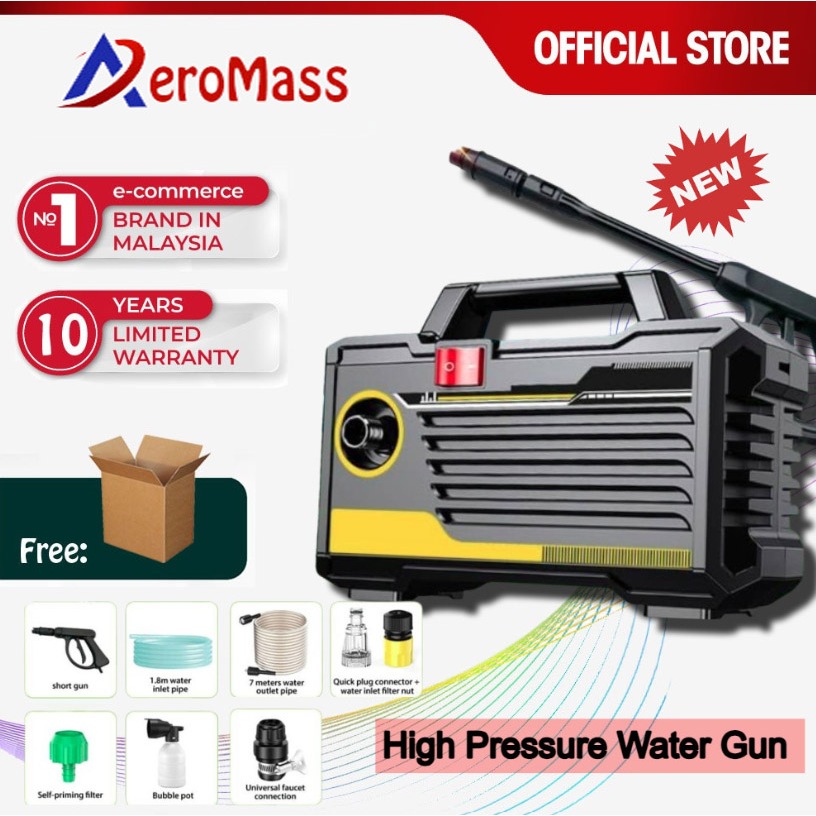 Aeromass WaterJet Car High Pressure Washer High Pressure Portable Water ...