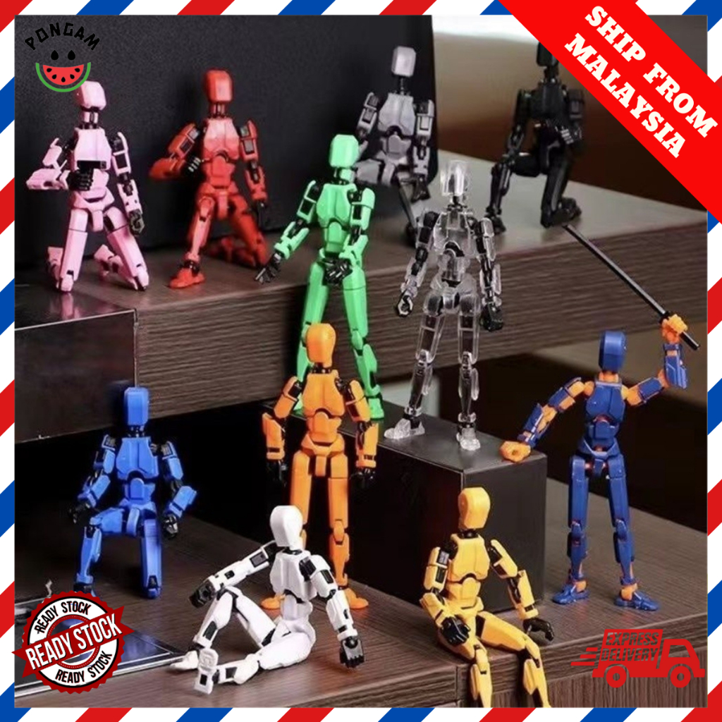 3D Printed Mannequin Joint Movable Figure Action Figure Assembe Toys ...