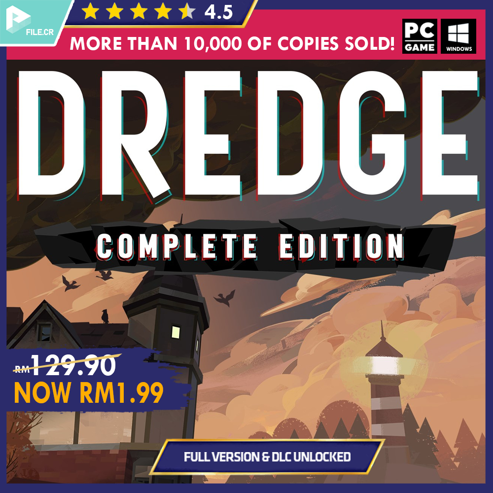 DREDGE: Complete Edition – v1.5.3 Build 2879 + 9 DLCs [𝐋𝐈𝐅𝐄𝐓𝐈𝐌𝐄] [𝐏𝐂 𝐆𝐀𝐌𝐄 𝐃𝐈𝐆𝐈𝐓𝐀𝐋 𝐃𝐎𝐖𝐍𝐋𝐎𝐀𝐃 ...