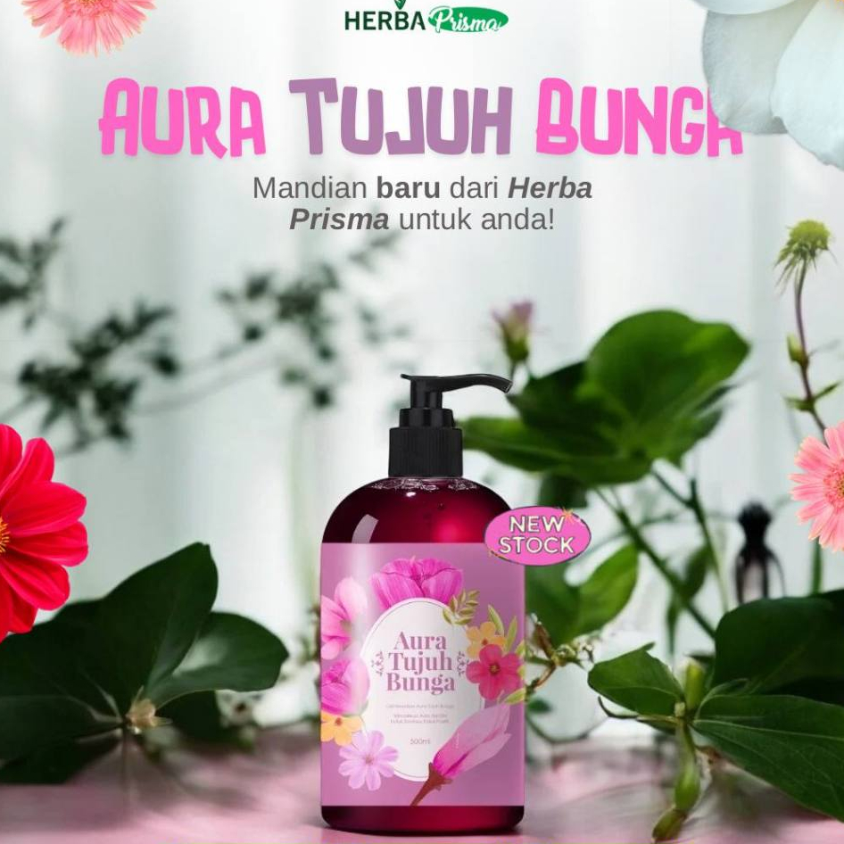 New Herba Prisma Gel Mandian Tradisional Aura 7 Bunga Herba Prisma ...