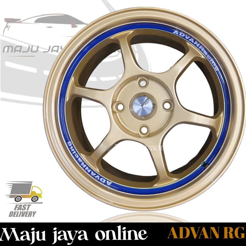 ADVAN RG1 NEW SPORT RIM 15X7 4H100 & 4H114 WHEELS (1 SET) | Shopee Malaysia