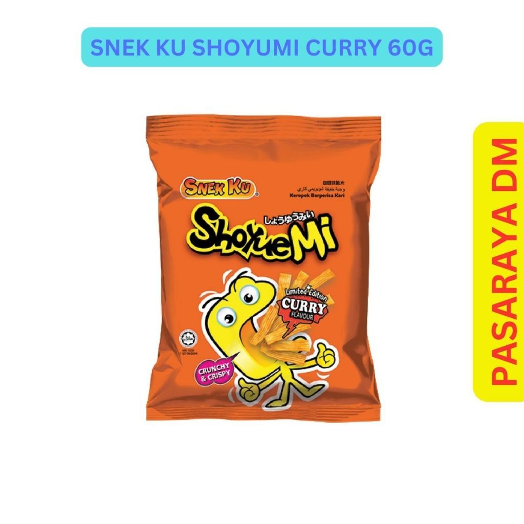 Snek Ku Shoyumi Curry 60g (SHOYUEMI CURRY SNEK KU 60G) | Shopee Malaysia