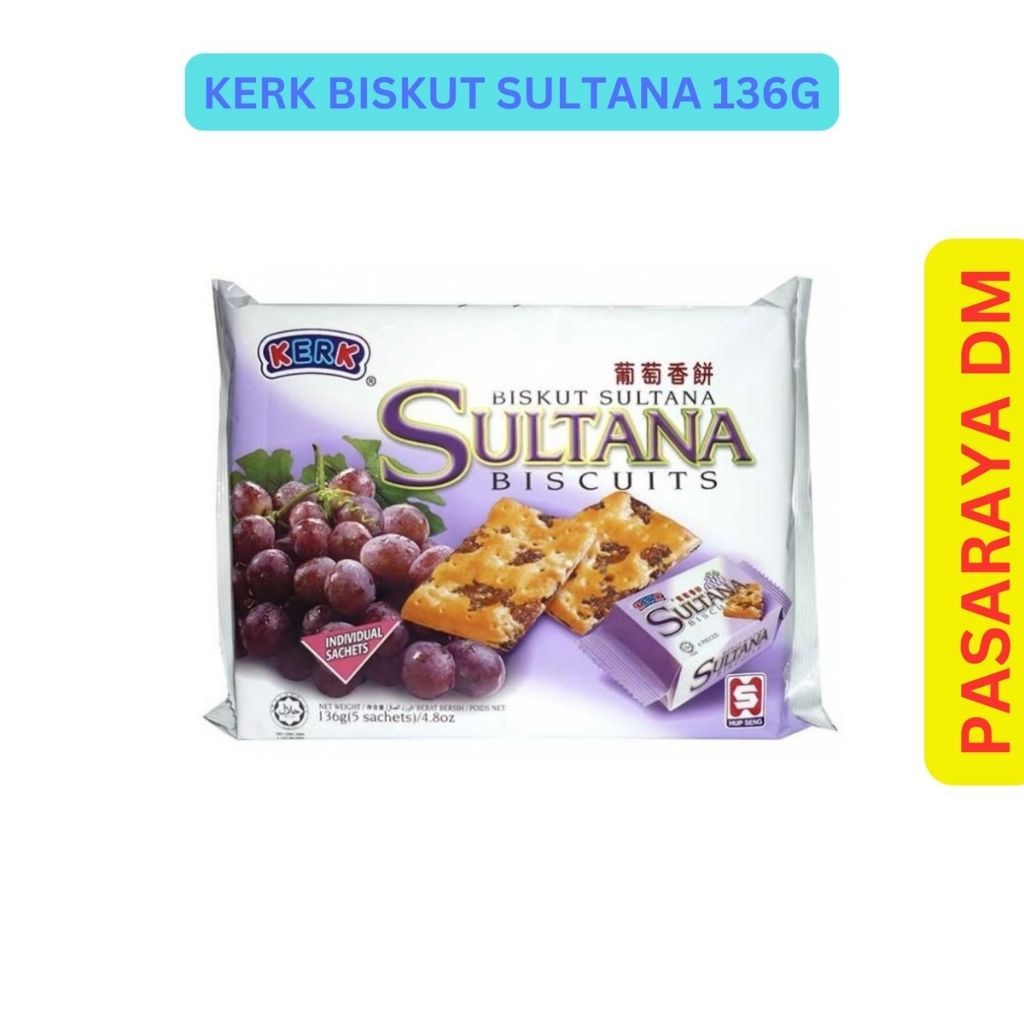 Kerk Biskut Sultana 136g (SULTANA BISCUITS KERK 136G) | Shopee Malaysia