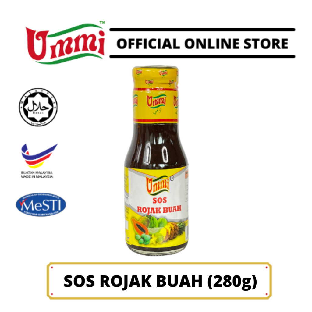 UMMI Sos Rojak Buah (280g) | Shopee Malaysia