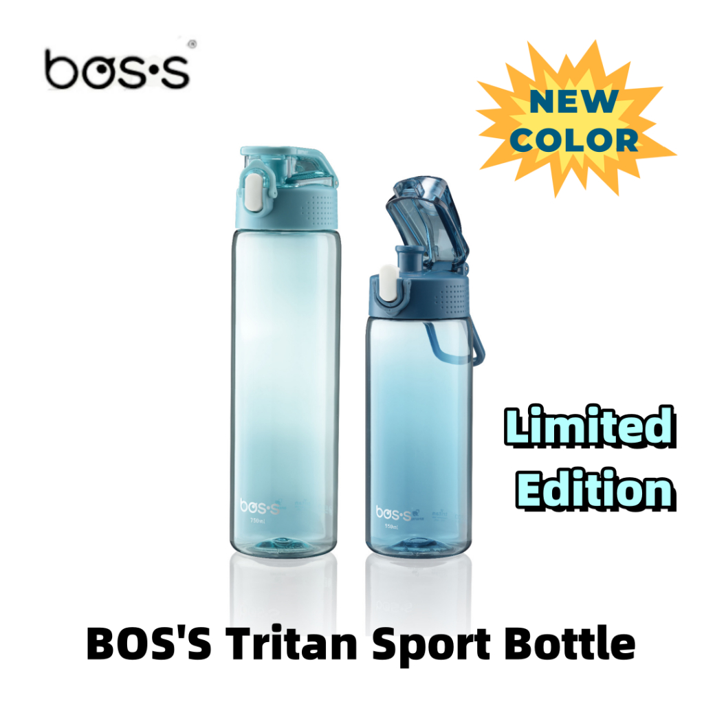 (NEW COLOR) BOS'S Tritan Sport Bottle 550ML BN055TP | Shopee Malaysia