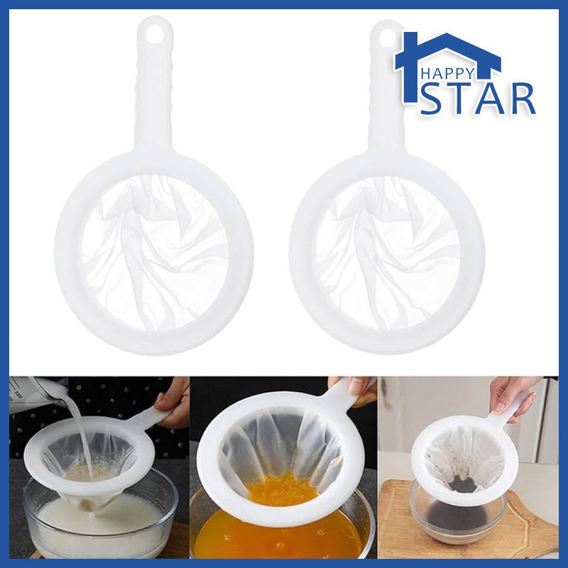 100/200/400 Mesh Strainer Household Kitchen Ultra-Fine Mesh Filter Soy ...