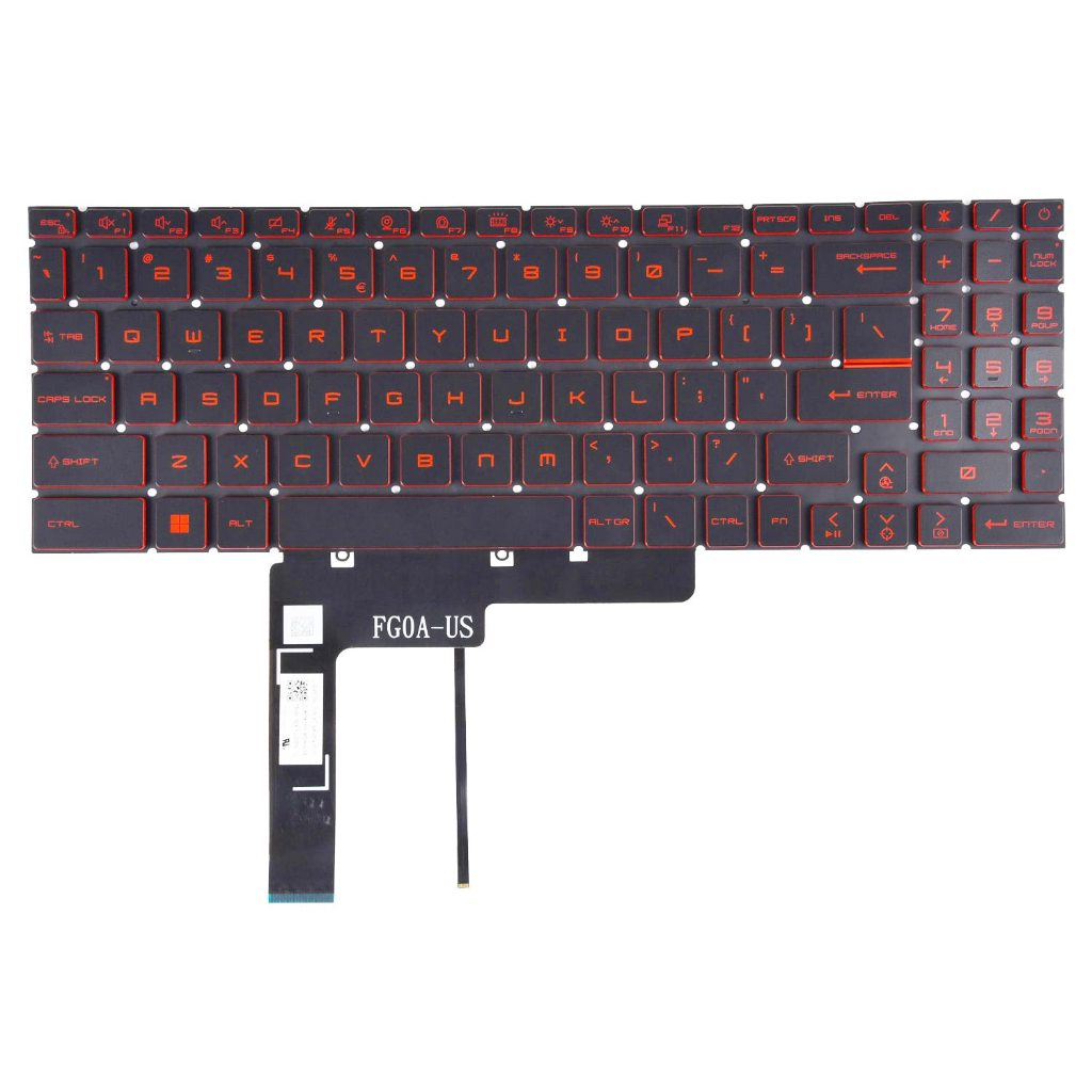 MSI Katana GF66 GL66 GF76 GL76 MS-1581 MS-1582 MS-1583 Laptop Keyboard US Backlit | Shopee Malaysia