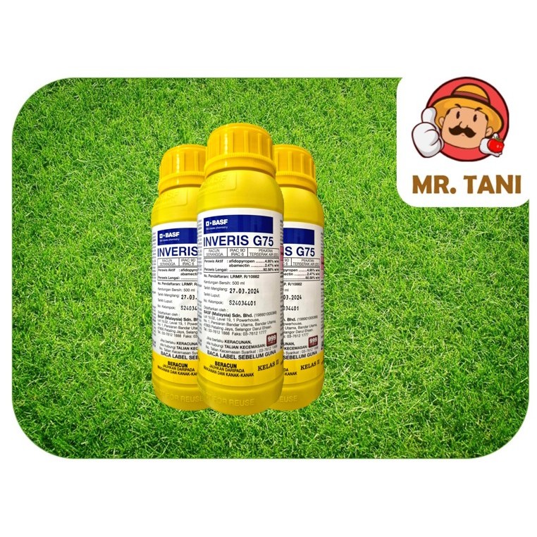INVERIS G75 500 ML RACUN SERANGGA BASF [ afidopyropen 4.95 % ...