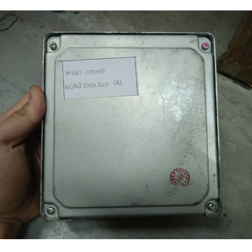 USED 89661-0D250 TOYOTA VIOS NCP42 TRANSMISSION ENGINE CONTROL UNIT ECU ...