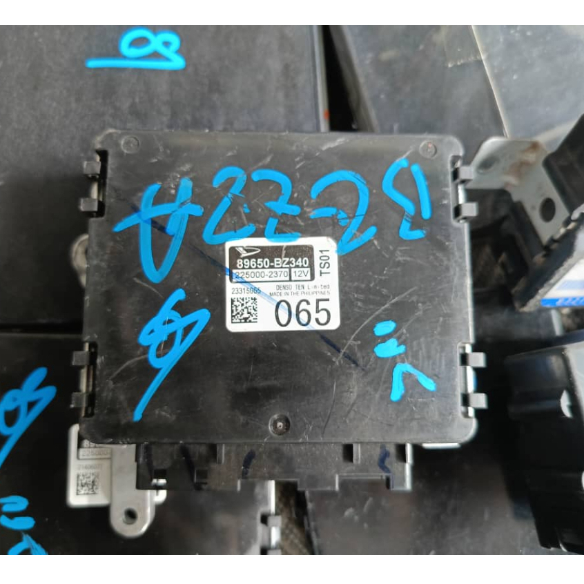 🔥USED🔥 89650-BZ340 / 065 / 225000-2370 PERODUA BEZZA ELECTRONIC ...