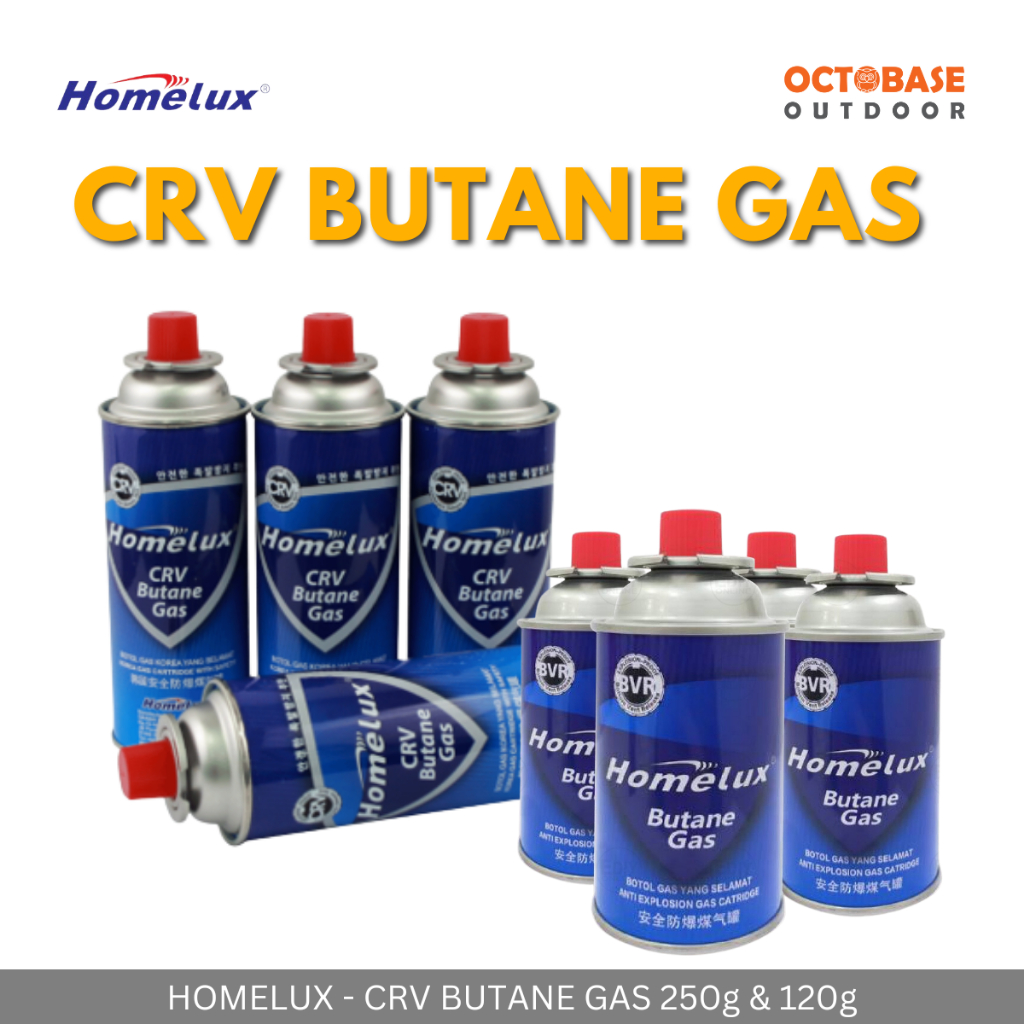 HOMELUX - CRV & BRV BUTANE GAS 120G AND 250G | Shopee Malaysia