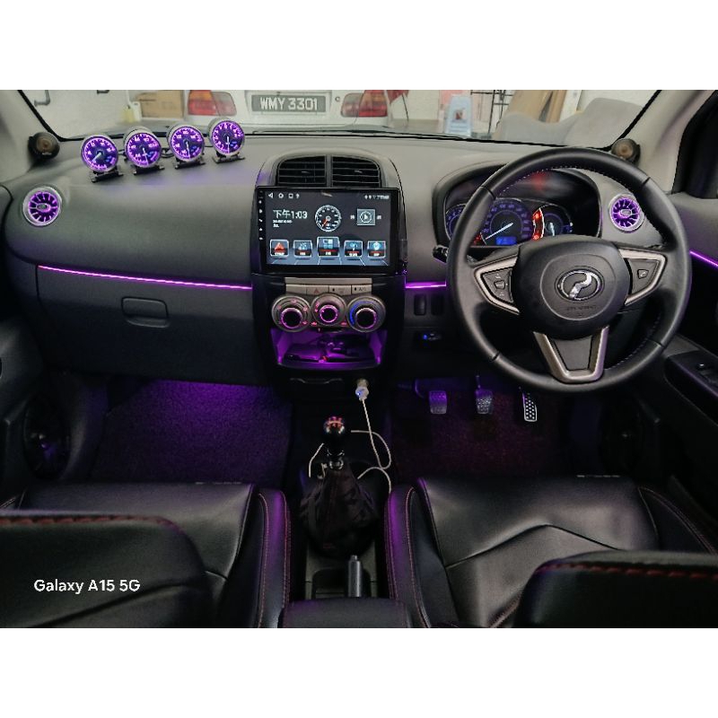 ambient light AIRCOND VENT MYVI VIVA ALZA VIOS SWIFT ARUZ AXIA SAGA FLX ...