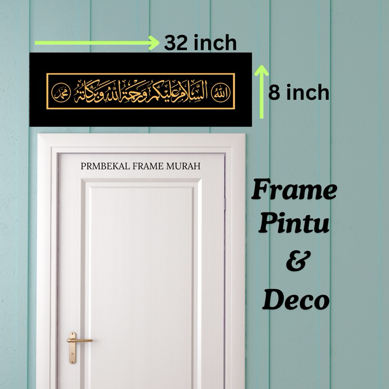 Frame 32inch x 8inch Frame pintu Pembekal Frame Murah | Shopee Malaysia
