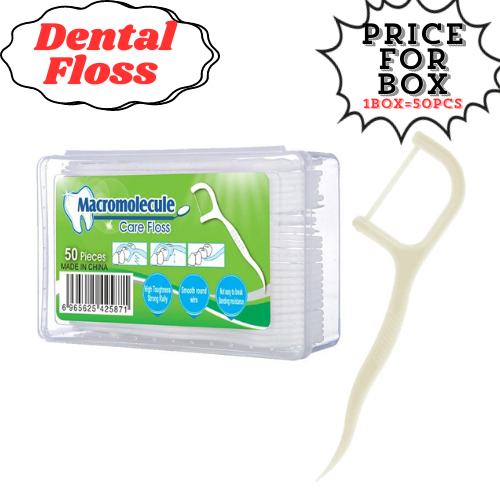 [1BOX/3BOX/5BOX] Dental Floss Stick Interdental Cleaning floss Tooth ...