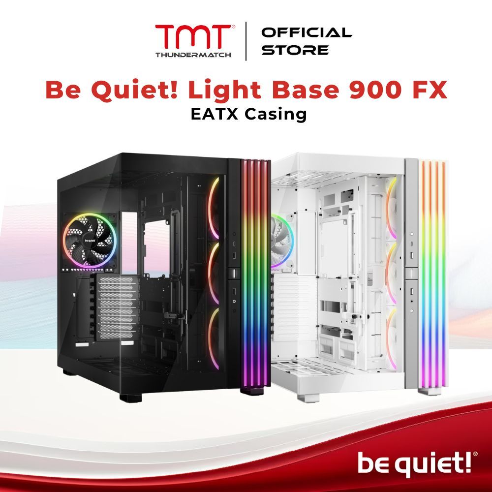 Be Quiet! Light Base 900 FX EATX Casing | Shopee Malaysia