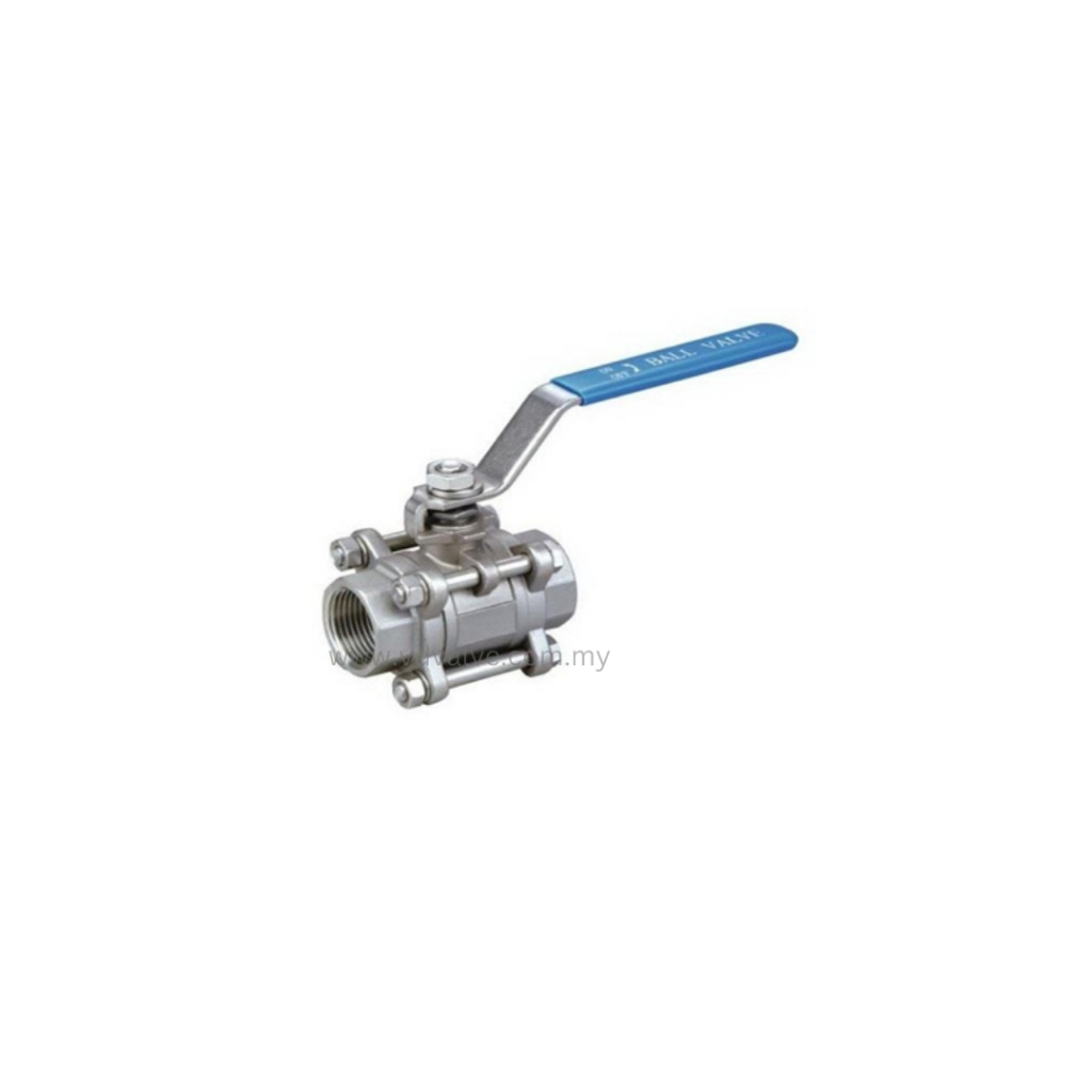 AUTOMA (KOREA) Ball Valve SS316 (CF8M) 3-PC BODY DESIGN C/W locking ...