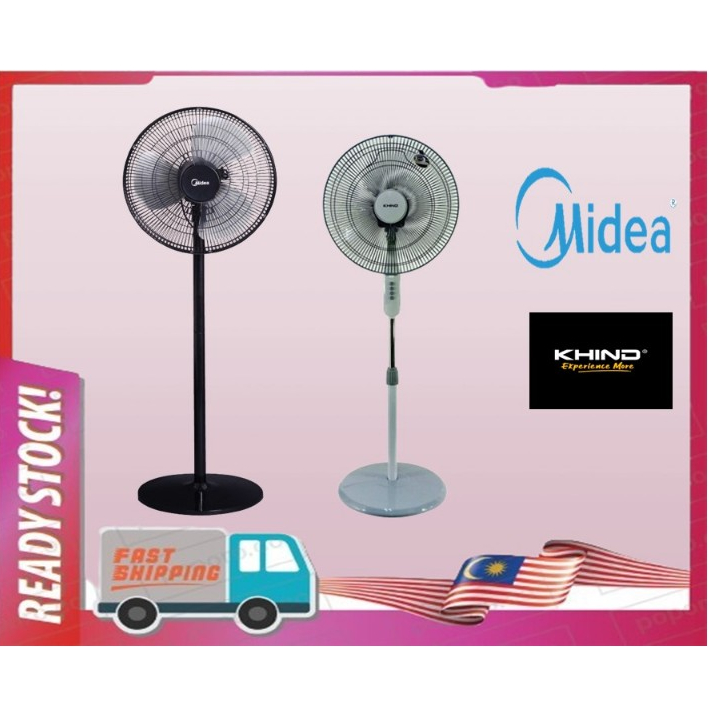 Midea Khind 16'' Stand Fan (MF-16S23C) (SF1682 SE) | Shopee Malaysia