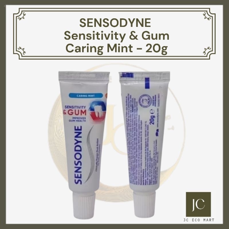 Sensodyne Toothpaste for Sensitivity & Gum - 20g (Caring Mint) | Shopee Malaysia